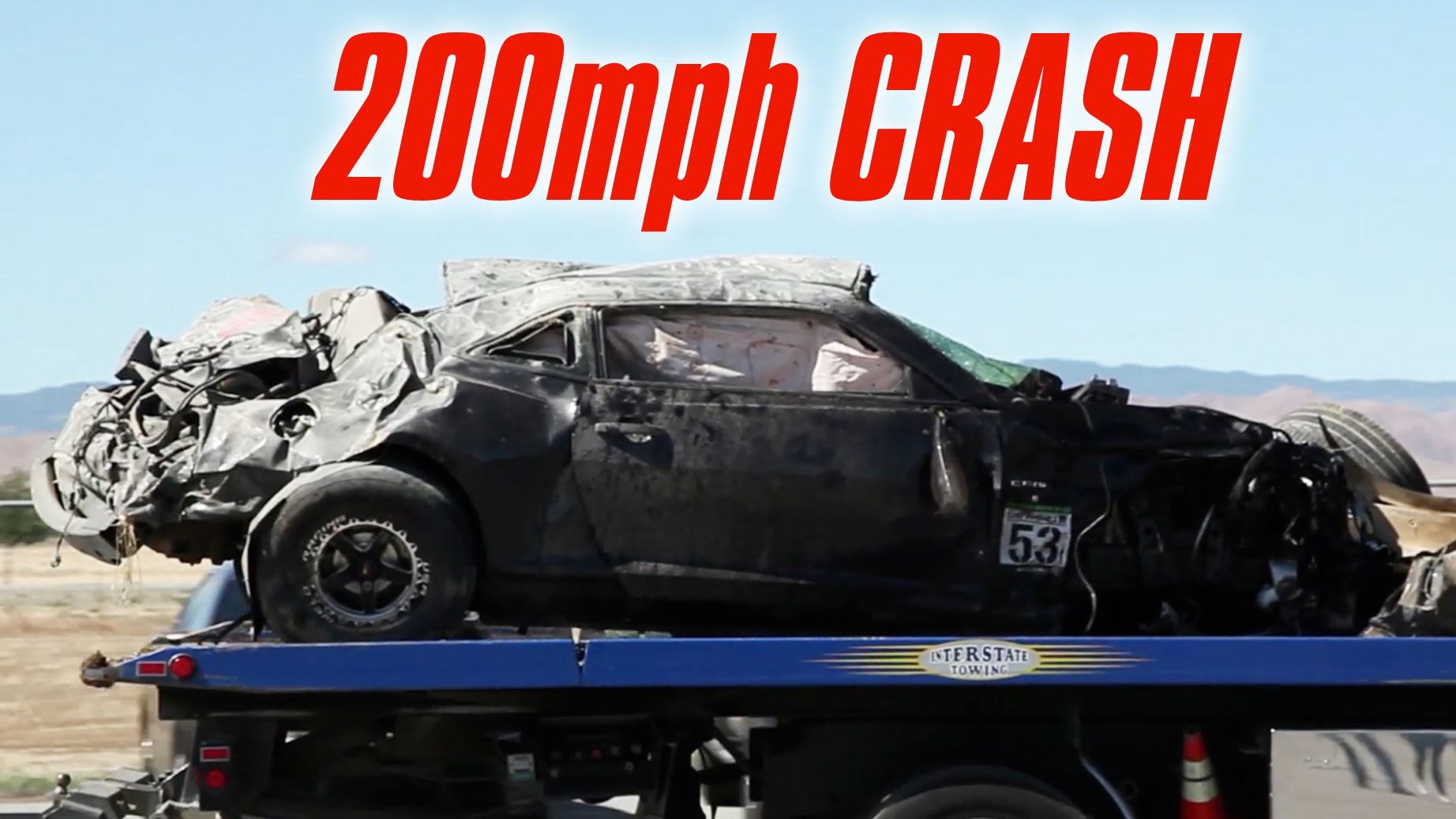 INSANE Camaro Crash at 200MPH! - Driver walked away! - Turbo and Stance INSANE Camaro Crash at 200MPH! - Driver walked away! - Turbo and Stance
