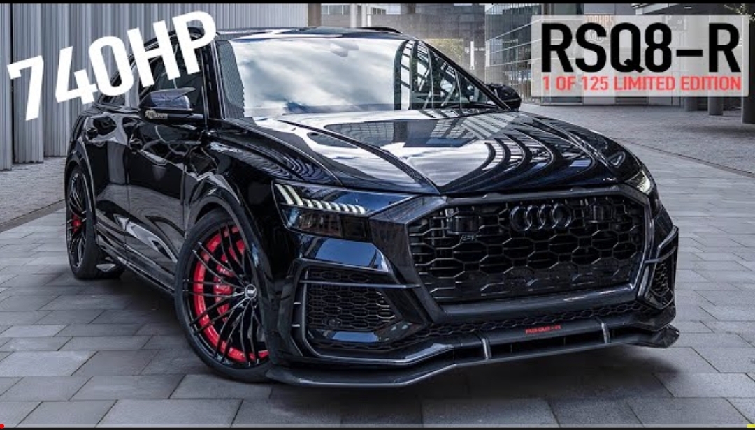 1of125! 2021 AUDI RSQ8-R 740HP BEAST - THE ULTIMATE SUV AND URUS-EATER? BLACKED OUT, IN DETAIL