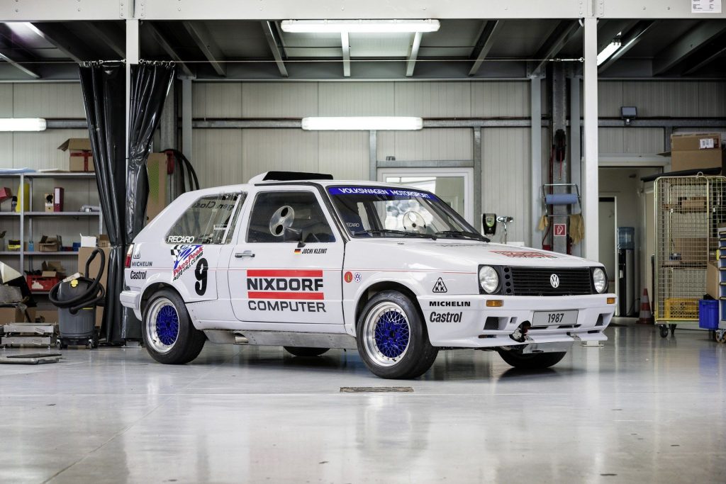 Volkswagen Restored the Legendary Twin-Engined Golf from 1987 The Pikes ...