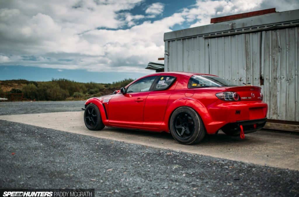 A Mazda RX-8 drift car with a Cummins Diesel swap? - Turbo and Stance