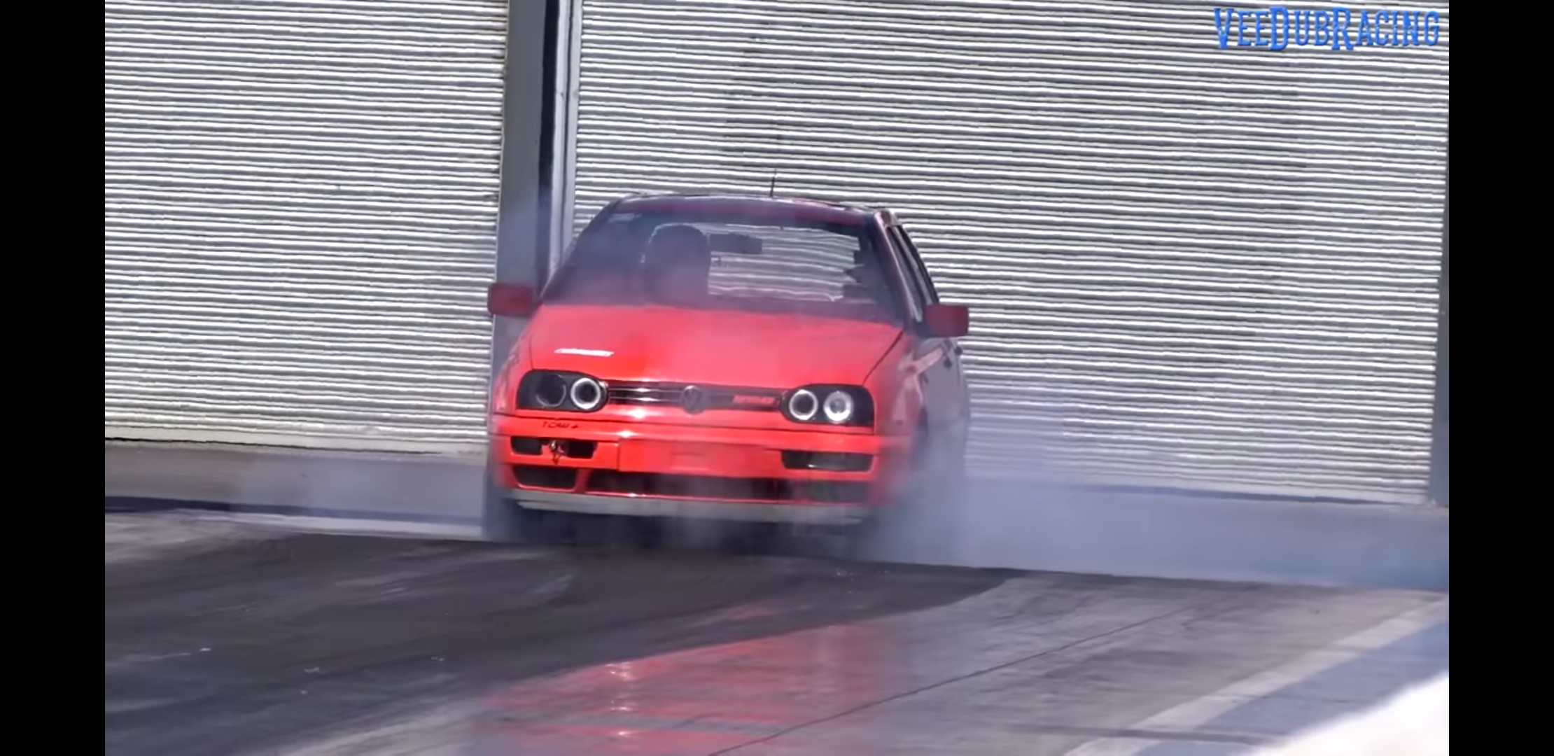 Supercharged VR6 Golf Mk3 With NOS 1/4 Mile 11.96 @ 111mph - Turbo and ...