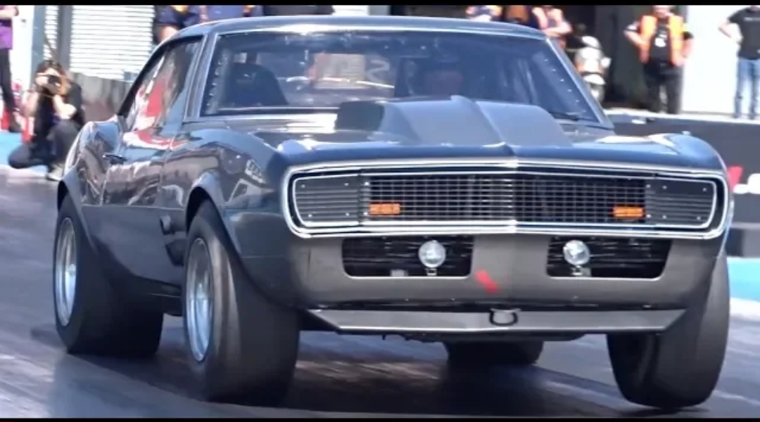 1500bhp AWD Twin Turbo '68 Chevrolet Camaro 7.81 @ 174mph - Turbo and ...