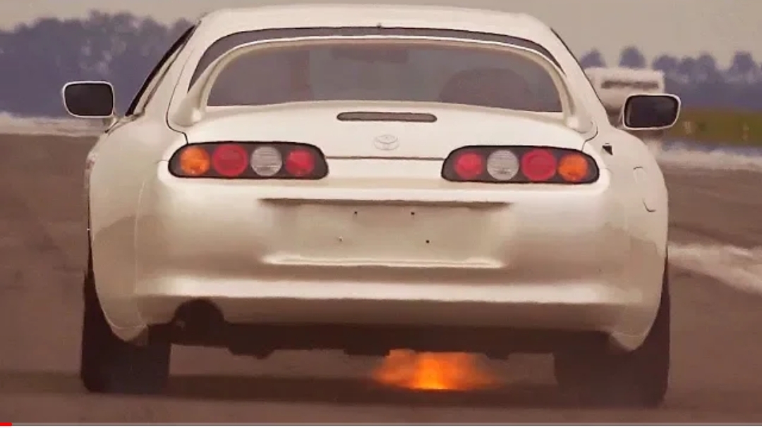 Toyota Supra 1000HP Acceleration Sounds - Turbo and Stance