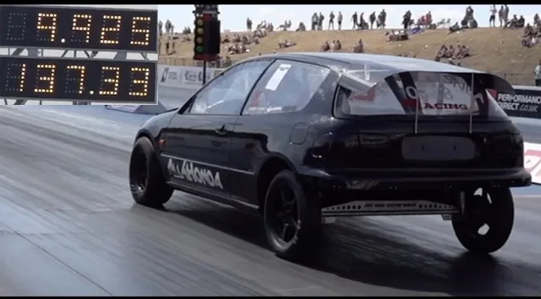 Quickest All Motor FWD Car In Europe - 9.92 @ 137mph - Turbo and Stance