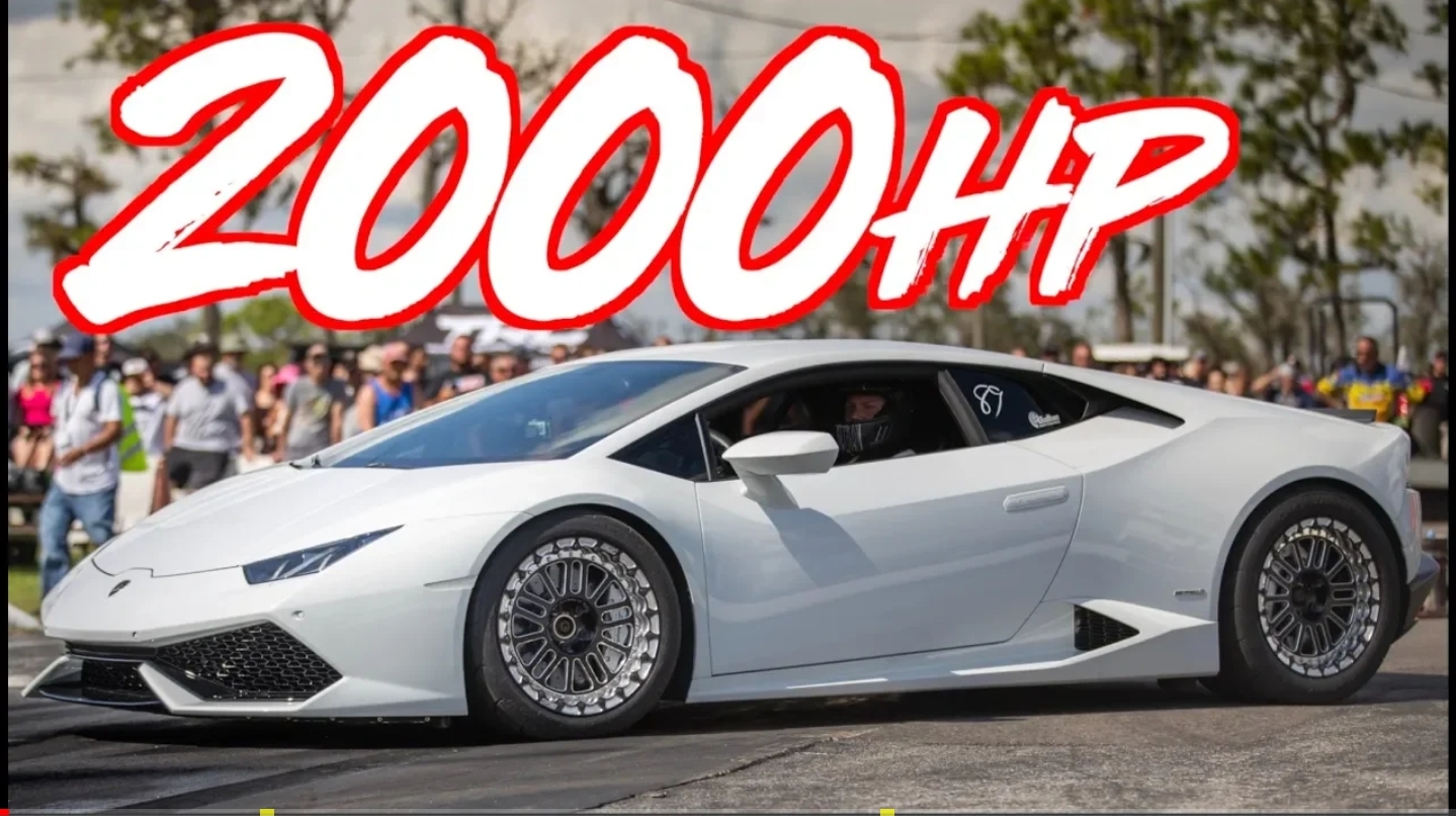 2000HP Drag Lambo and 1500HP Performante on the Street - BRUTAL ...