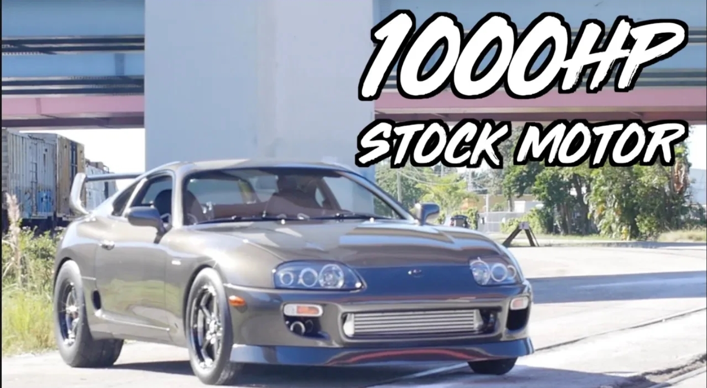 1019HP Supra Gaptizes Porsche 911 - 2JZ Stock Motor Champ! - Turbo and ...