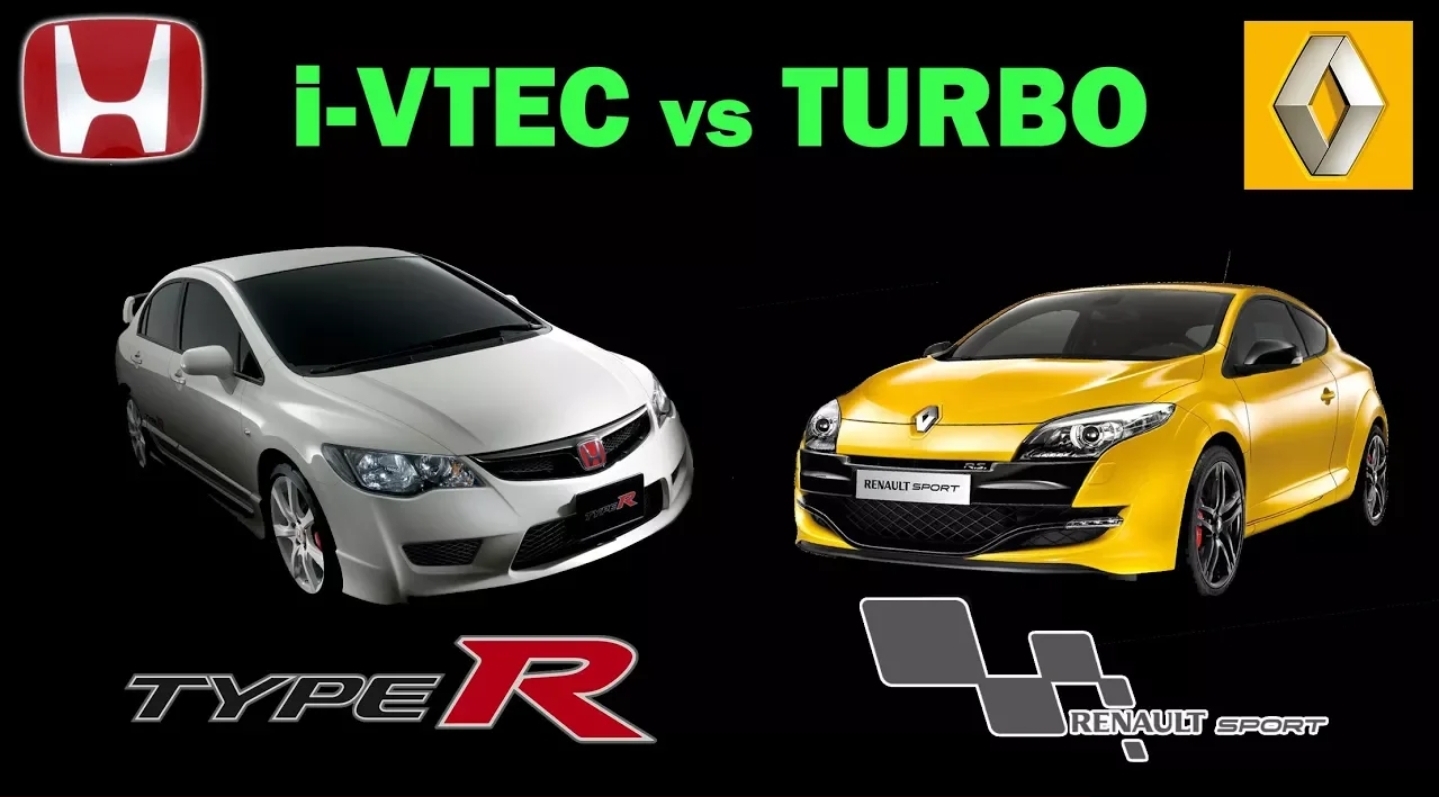 Honda Civic Type R FD2 vs Renault Mégane RS Cup - Turbo and Stance