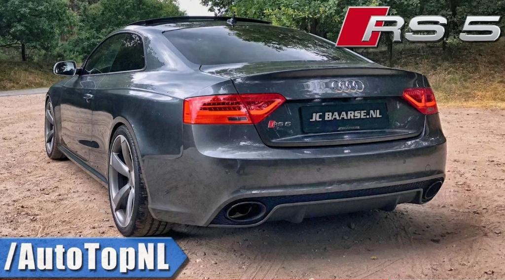 Audi RS5 4.2 FSI V8 | VERY LOUD! MTM Exhaust SOUND | ONBOARD REVS ...