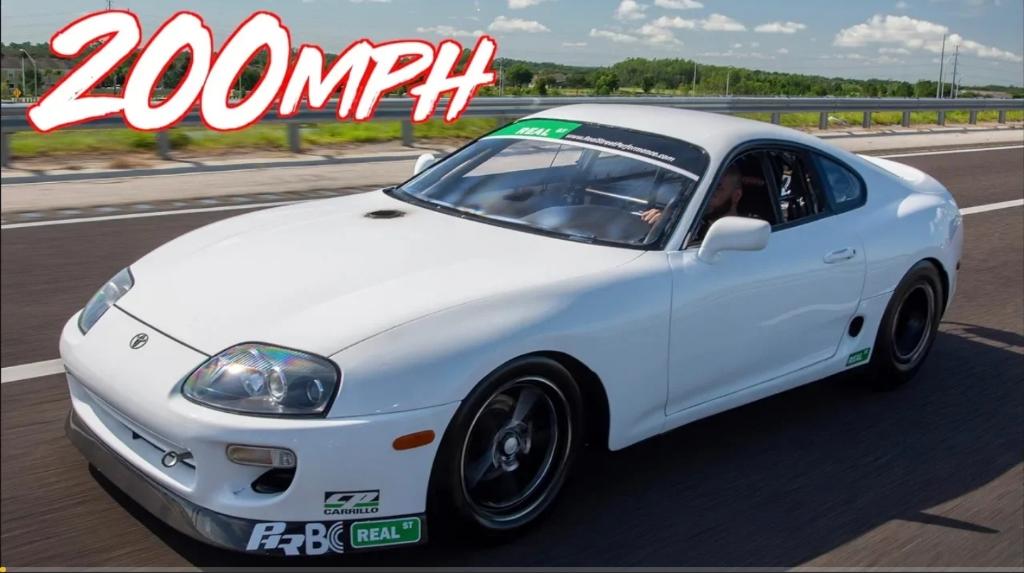 Fastest Street Supra on the Planet - 200mph in 6 Seconds! - Turbo and ...