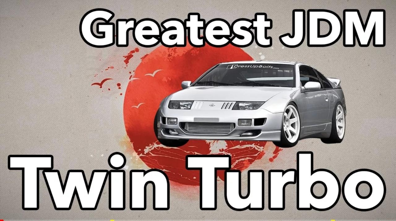 12 Greatest JDM Twin-Turbo Machines Ever - Turbo and Stance