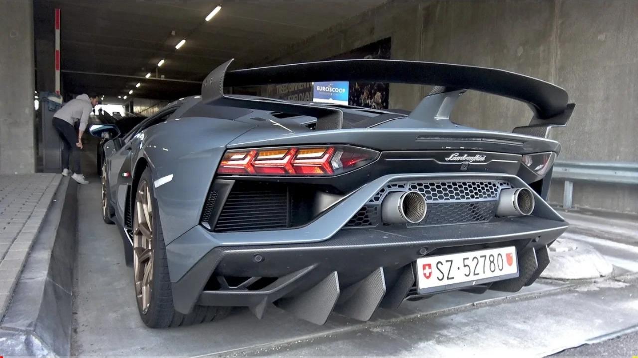 2019 Lamborghini Aventador SVJ - Lovely Sounds - Turbo and Stance