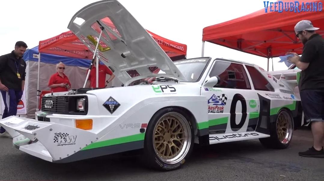 Audi Quattro S1 E2 By EPS Motorsport 2.5L TTRS- 1/4 Mile Run - Turbo and Stance