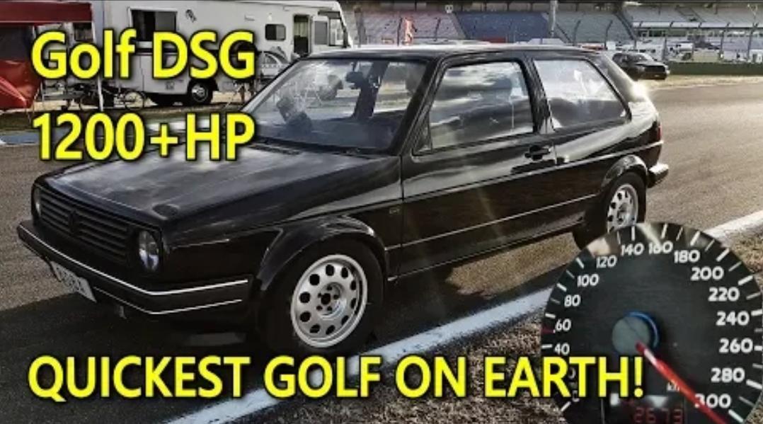 Brutal DSG Golf Mk2 1233HP World Record Video Best Of 2018 - Turbo and ...