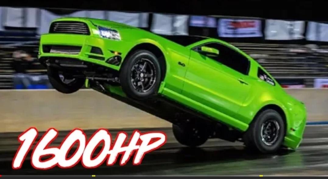1675HP Coyote Mustang Drag and Roll Race Champion!