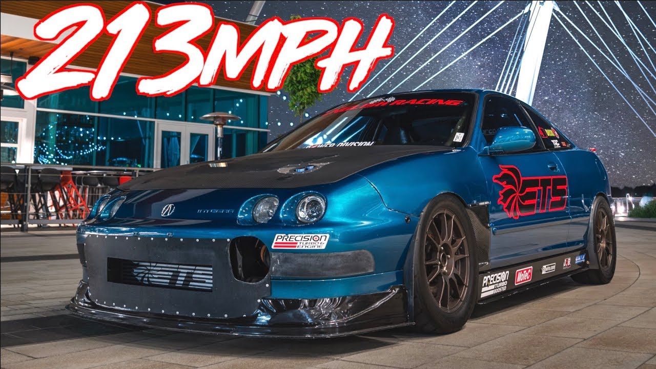 1200HP Integra Worlds Fastest FWD 1/2 Mile 213MPH! - The Gringotegra ...