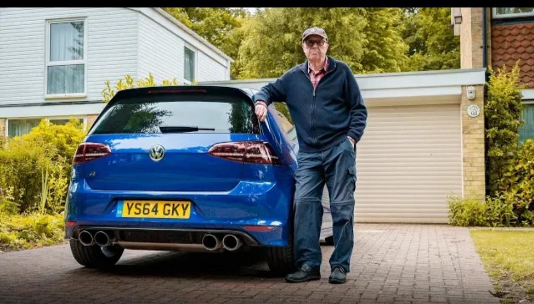 This 75 years OLD BUILT A 600 HP *VW GOLF R* - Turbo and Stance