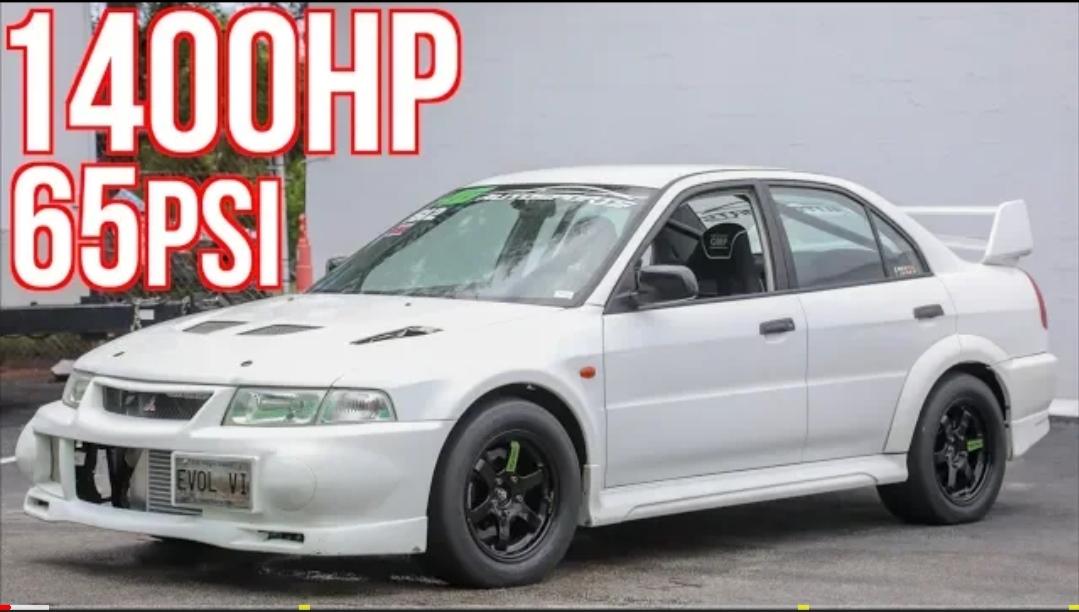 1400HP Evo 6 RS - Worlds Fastest Evo 6? WILD 1/4 Mile Runs & Breaks ...