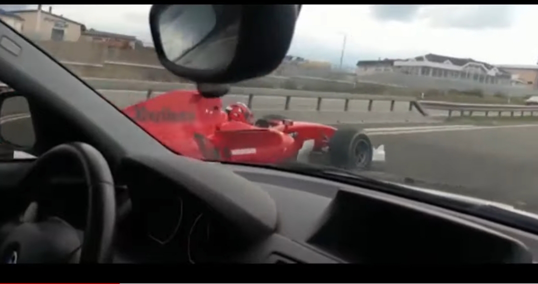 Czech police are searching for the driver of this Formula Racer ...