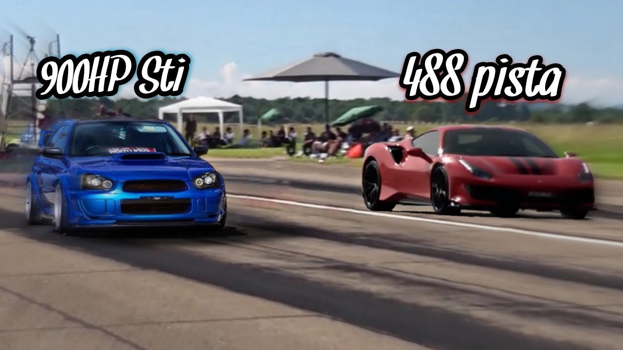 Insane 900HP Big TURBO IMPREZA WRX Sti TAKES ON SUPERCARS - Turbo and ...