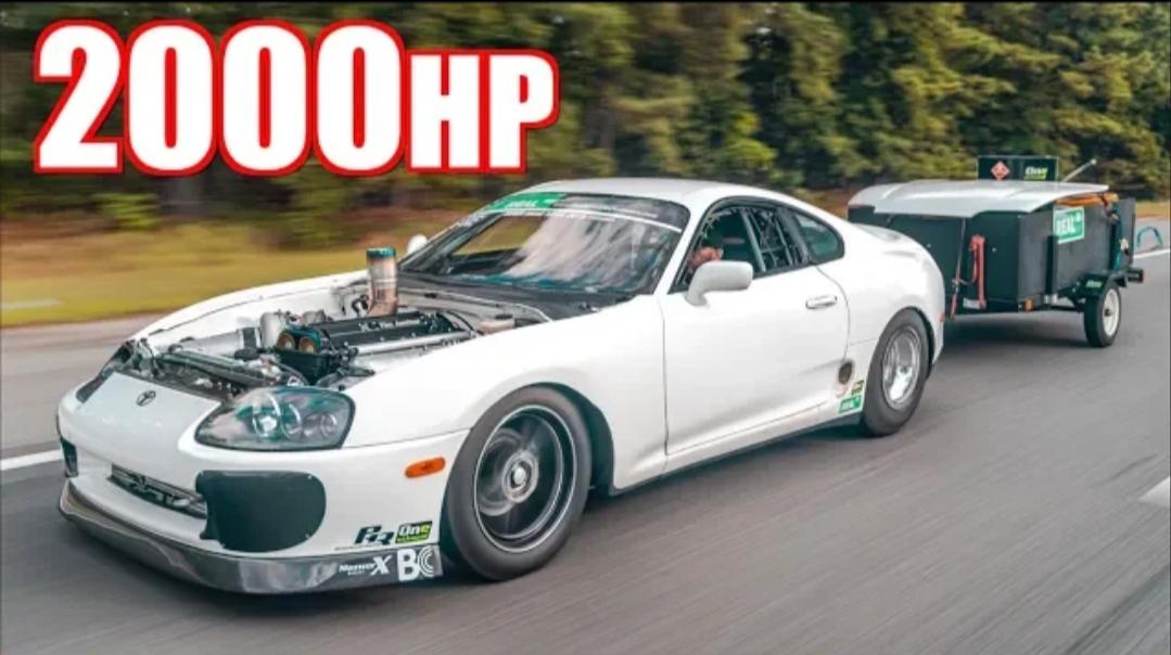 2000HP Billet 2JZ Supra pushing the limits