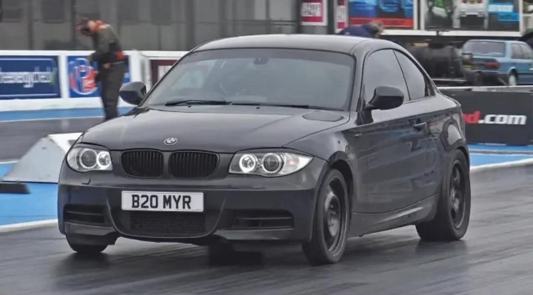700HP Methanol Injected BMW 135i at Santa Pod Raceway