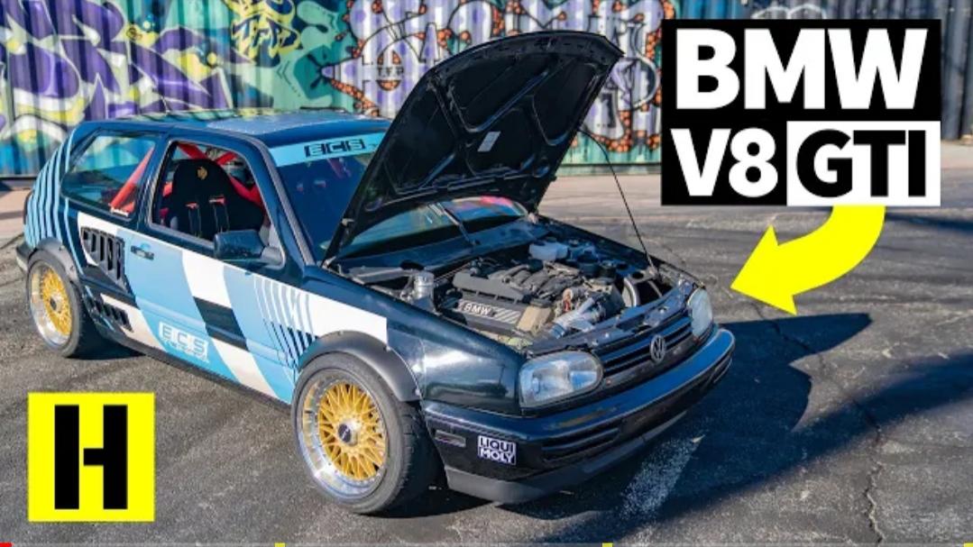 RWD Converted V8 Volkswagen GTI is the Ripper We Didn't Know We Needed ...
