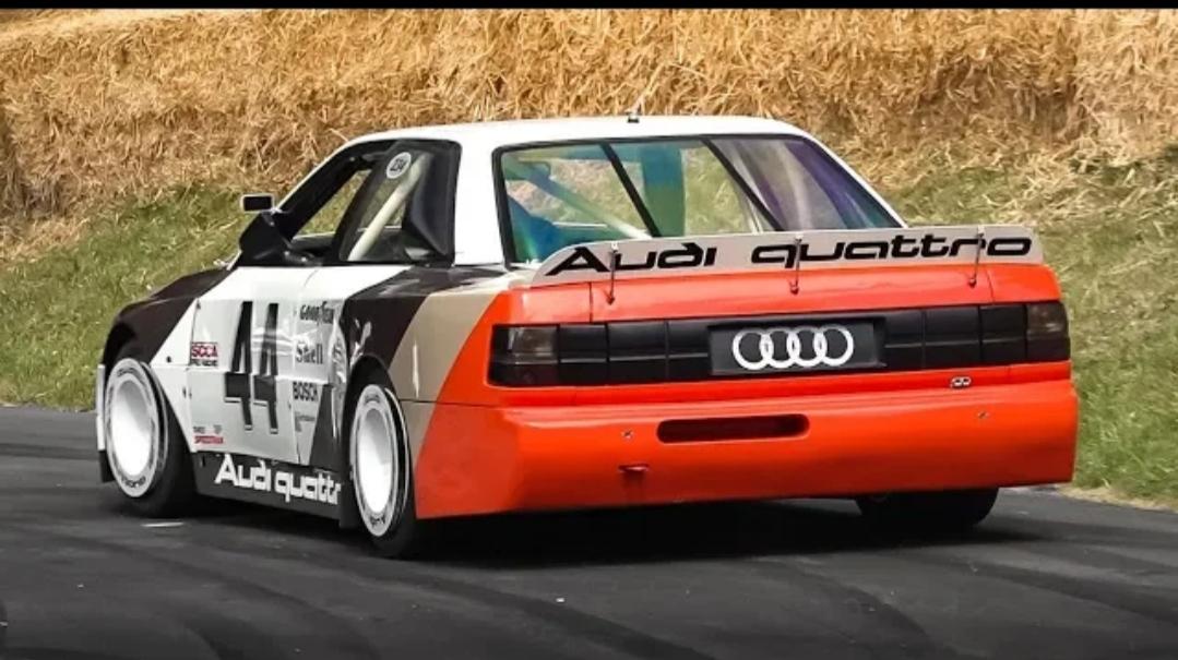 500+HP Audi 200 Quattro Trans-Am: Accelerations & Turbo Chirping Noise ...
