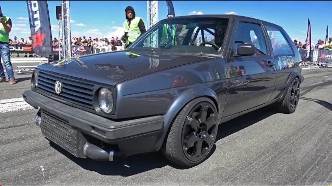 MK2 AWD VR6 Turbo Goes Full Throttle 0-309KM/H - Turbo and Stance