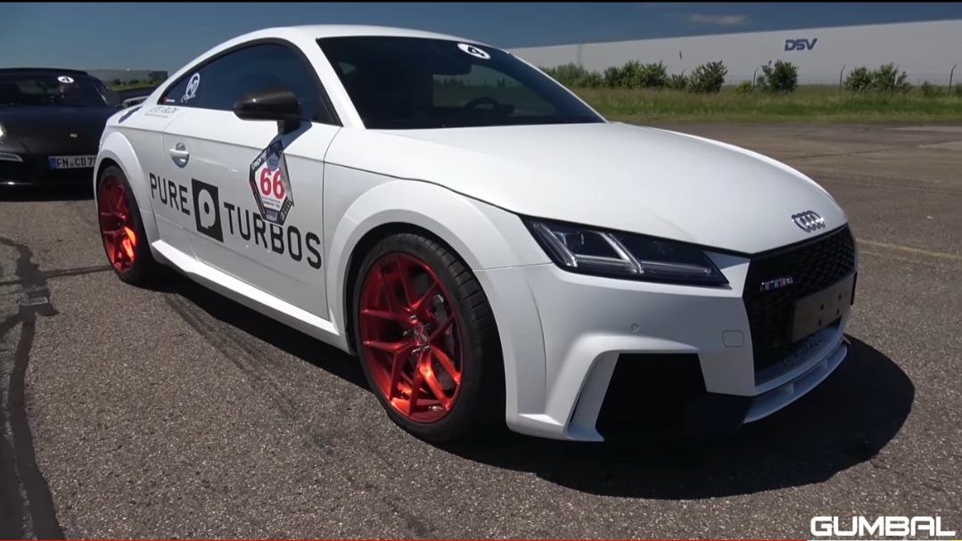 720HP Audi TT RS 8S 2.5 TFSI PURE TURBOS - Revs, Drag Racing ...