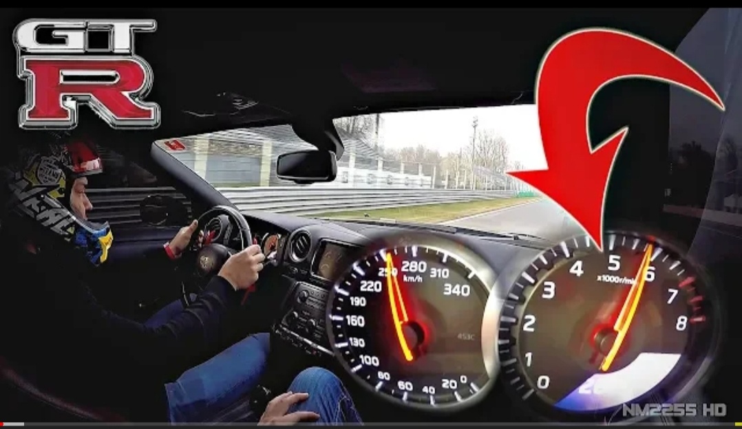 TUNED Nissan GT-R with Inconel Exhaust OnBoard @ Monza + Speedo View ...