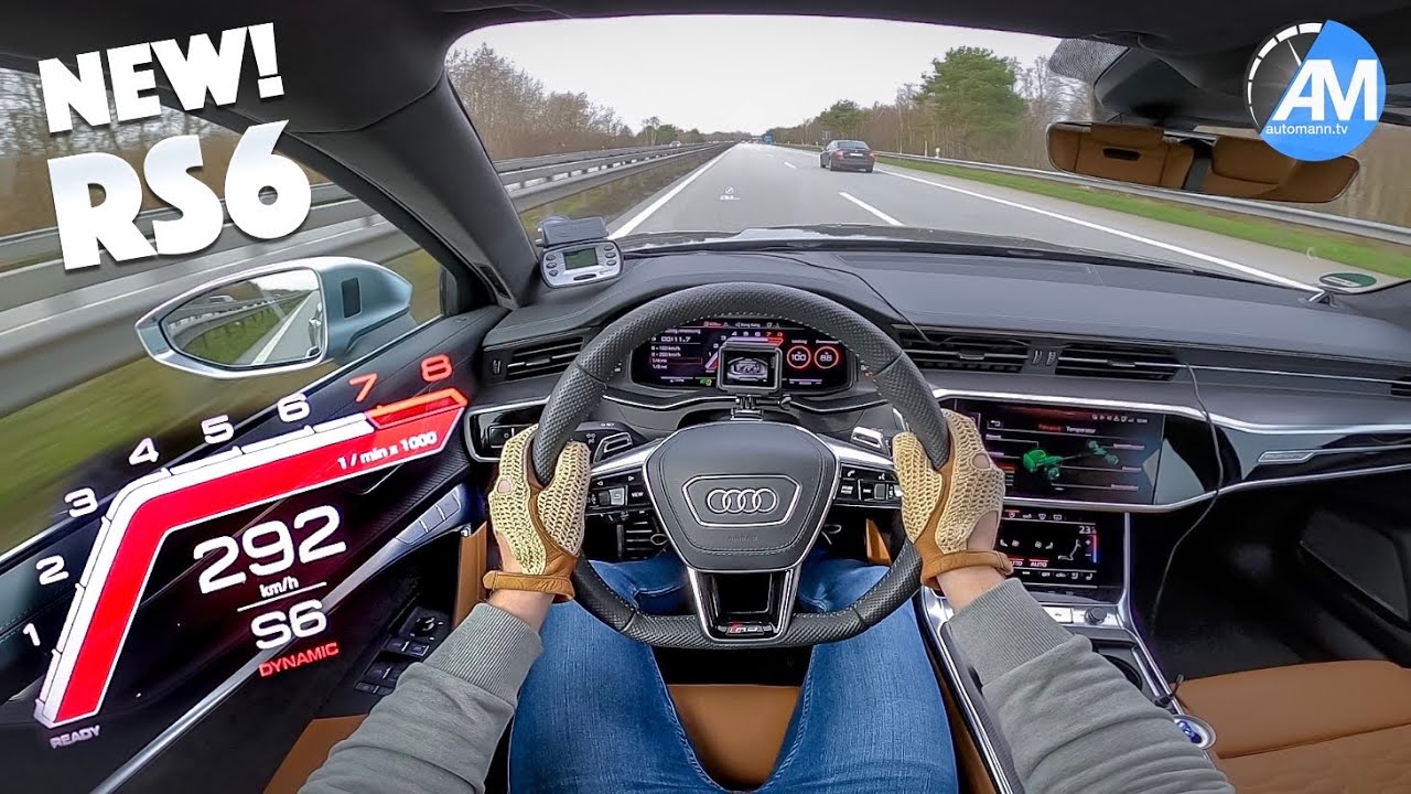 2020 Audi RS6 - 0-292 KM/H Sound & Acceleration - Turbo and Stance