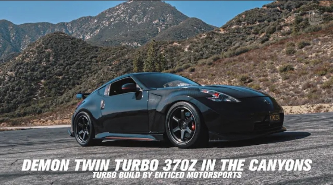 This Nissan 370z Twin Turbo sounds so Damn good! - Turbo and Stance