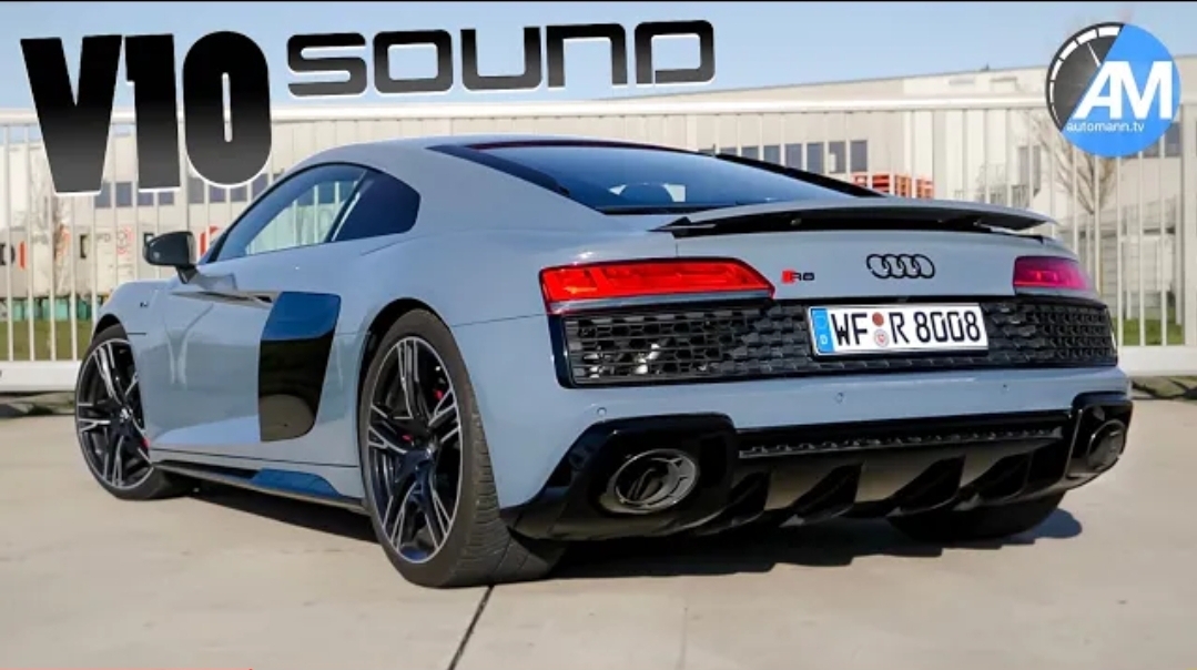AUDI R8 Facelift - 9000 RPM V10 SOUND - Turbo and Stance