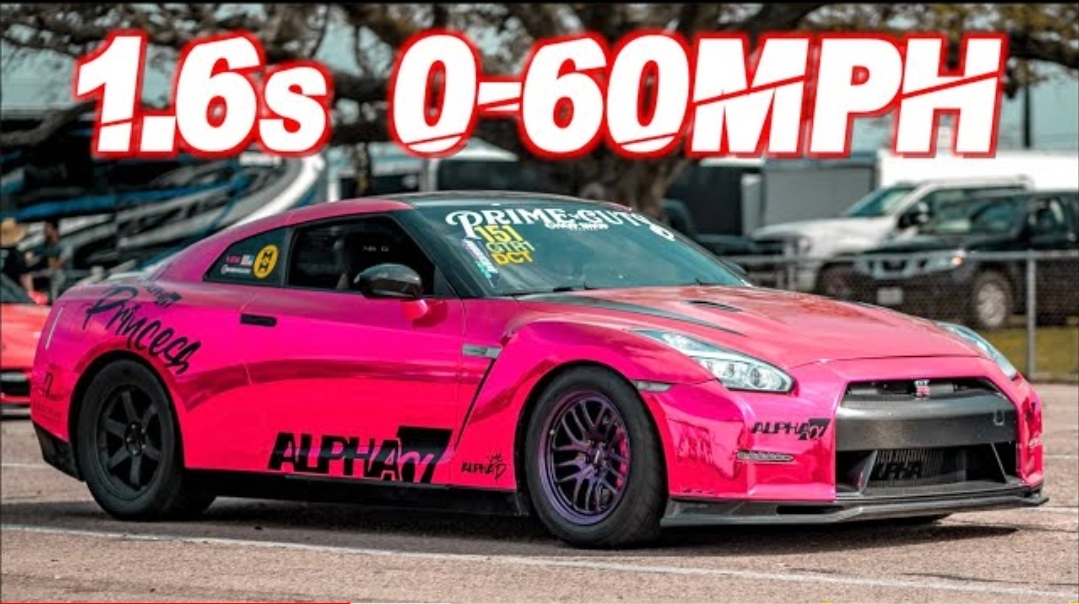Alpha Princess GTR Battles TX2K20 - She Fights for Gold! (1.6s 0-60MPH ...