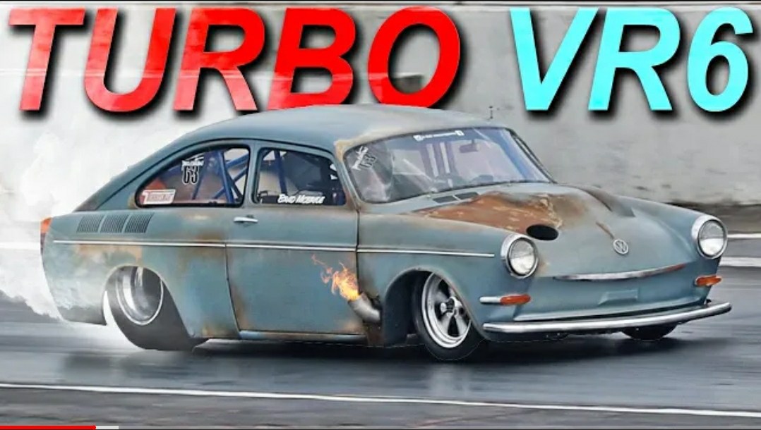 RWD VR6 Turbo Powered VW Squareback! - Turbo and Stance