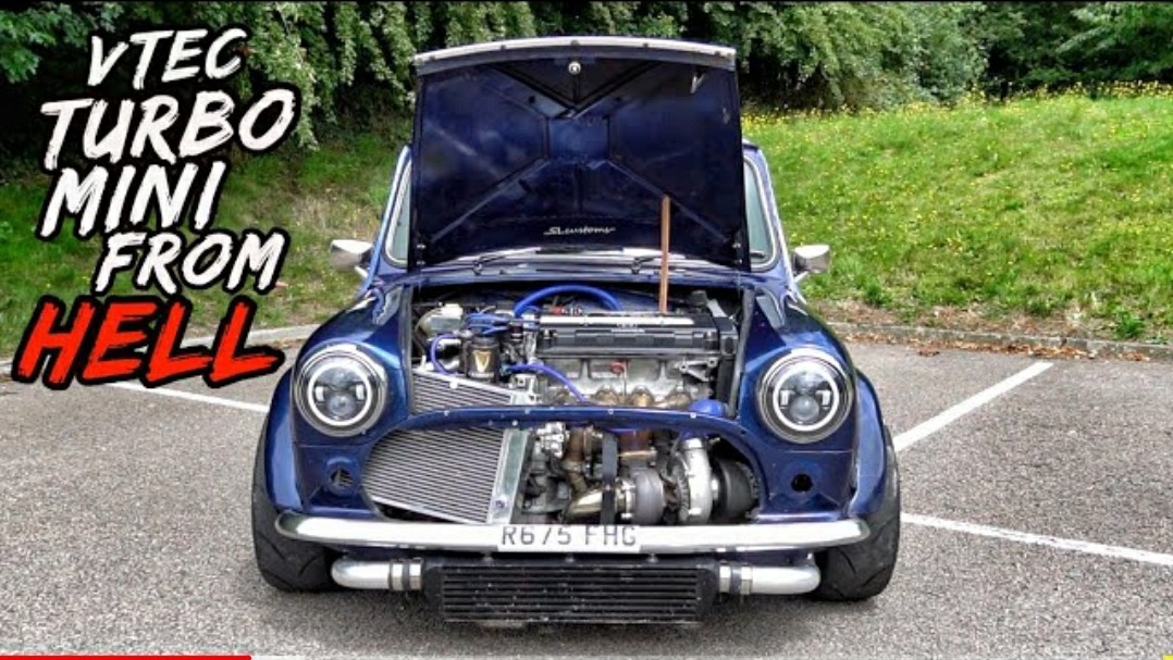 Meet the 370HP Turbo VTEC Mini From HELL! - Turbo and Stance