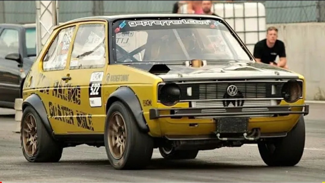 Dalton Racing 1000HP VW Golf MK1 1.8l 20V Turbo - Turbo and Stance