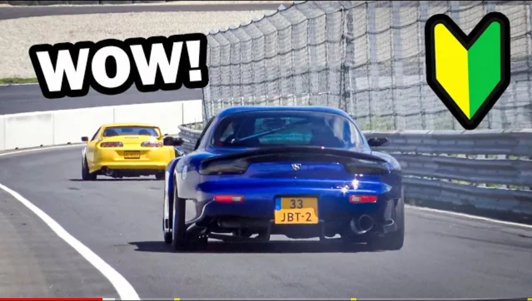 JDM Cars Accelerating onto Race Track (Sickest JDM lineup ever ...