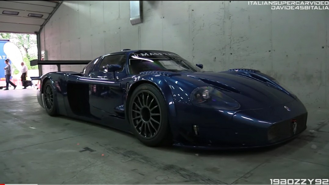 Maserati MC12 Corsa Screaming V12 Engine & Accelerations at Imola Circuit! - Turbo and Stance