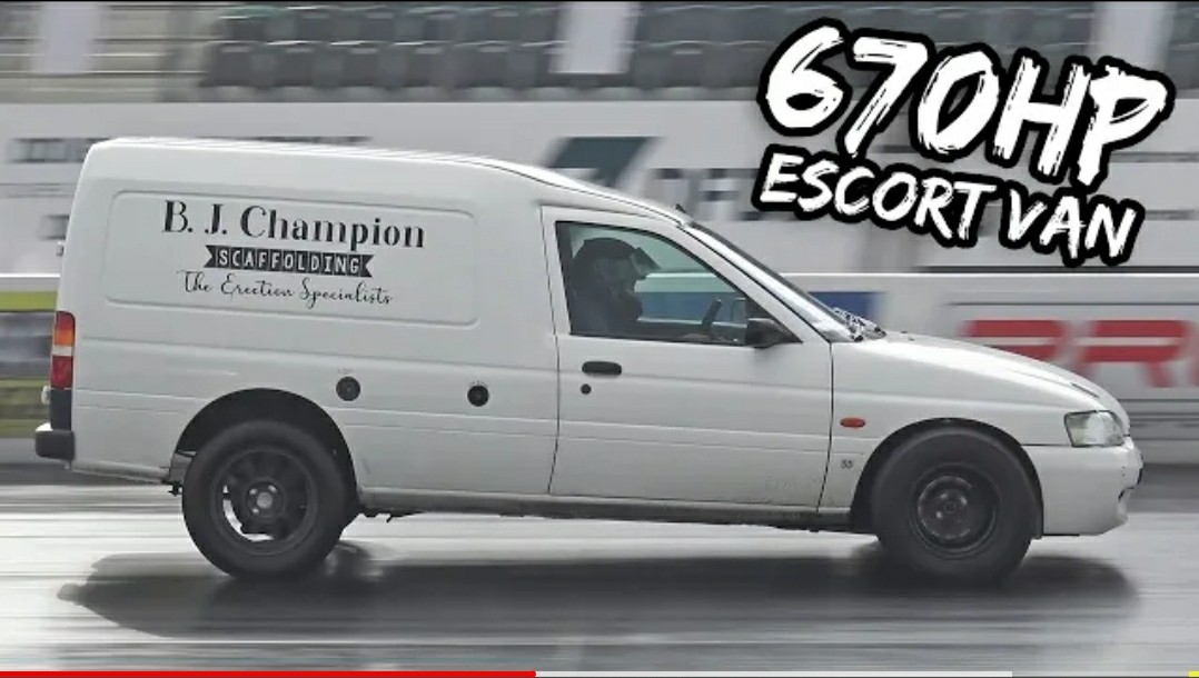 Ford Escort Van with a 670HP Zetec Turbo! - Turbo and Stance