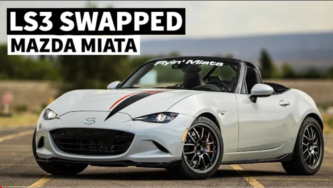 500HP V8 Swapped Miata is the Best Idea Ever - Turbo and Stance