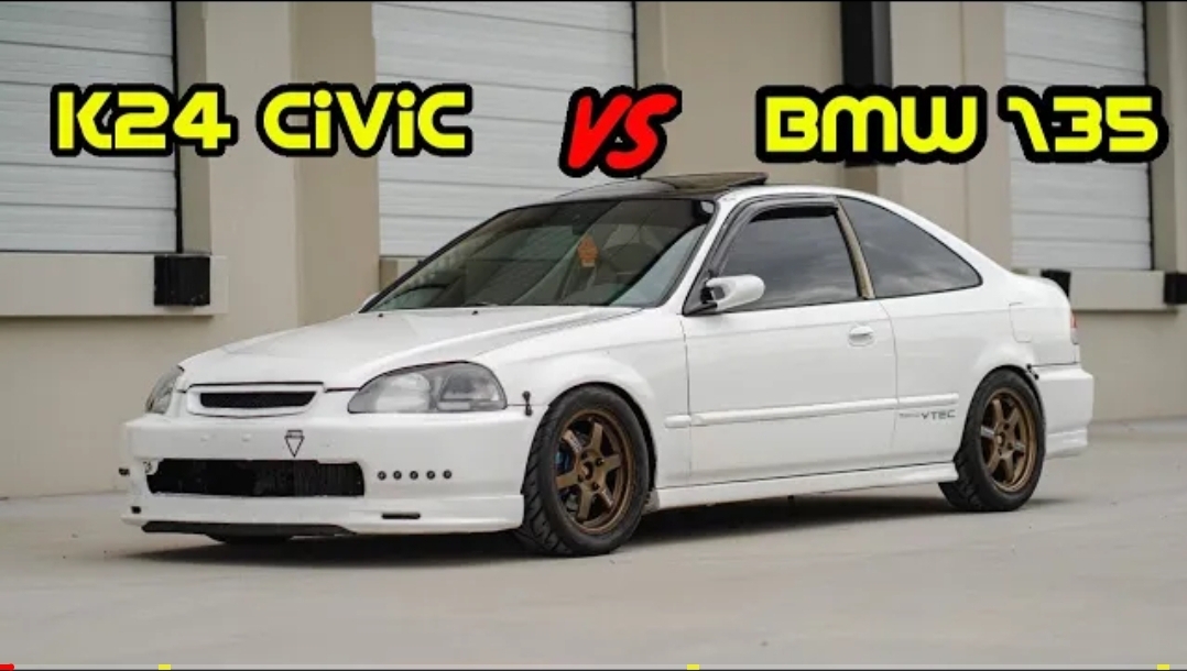 K24 Swapped Honda Civic battles the streets! - Turbo and Stance