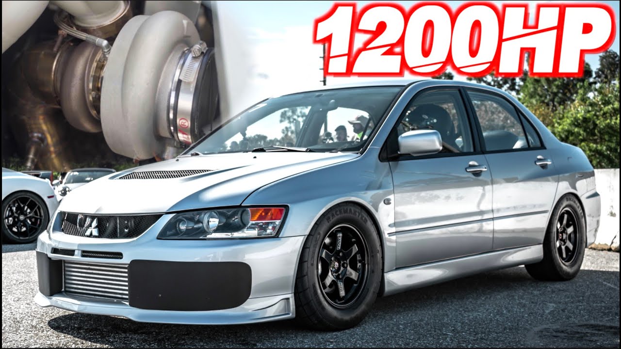 Fastest Street Evo Ever! 1200HP 4G63 "SUPERCAR KILLER" - 65PSI OF BOOST ...