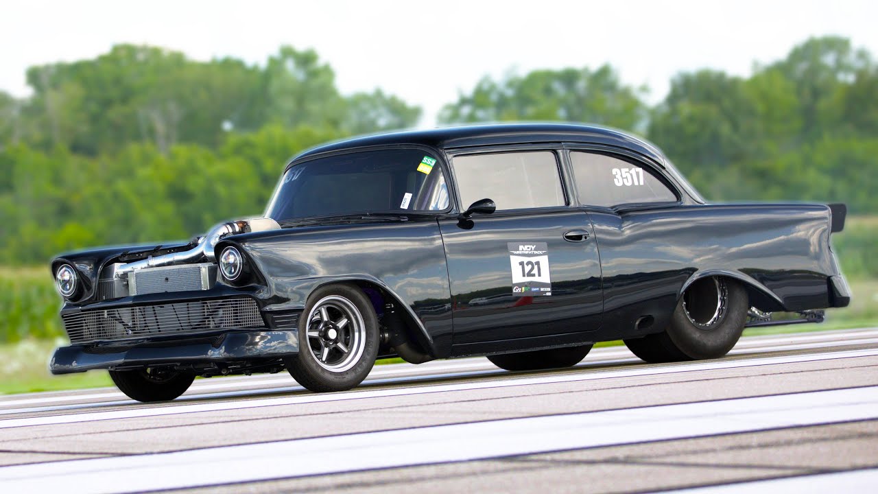 Can he hit 200mph?! - GORGEOUS 56’ Chevy - Turbo and Stance