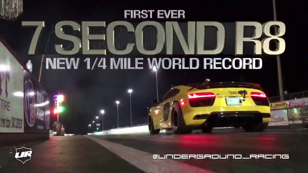 Underground Racing World Record 7 Second Audi R8 - Turbo and Stance