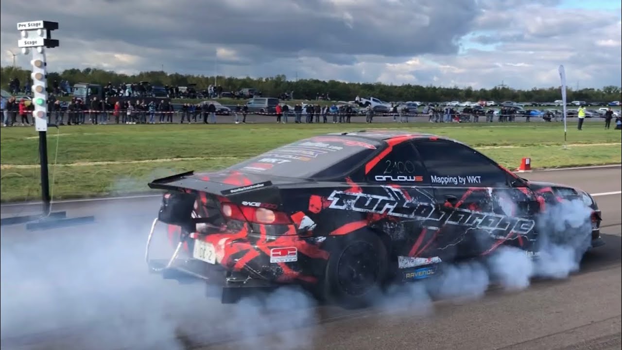 Turbo Honda Integra Sets NEW European FWD 1/2 Mile Record!