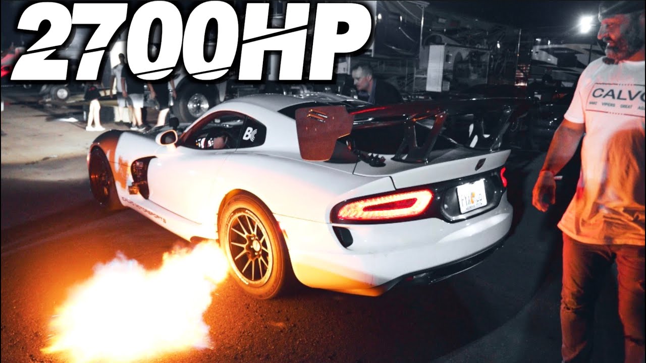 2700HP Turbo Vipers BEAT EVERYONE! - NEW RWD KING (2200+HP AWD VS RWD ...