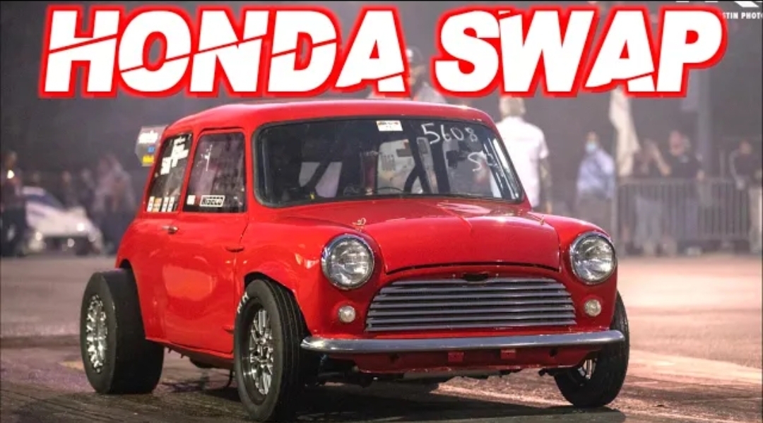 900HP Honda Powered Mini Cooper! (1500LB Rear Engine Turbo K-SWAP ...