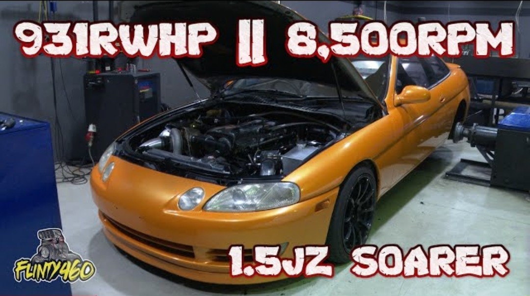 1.5JZ SOARER || 931RWHP @ 8,500RPM - Turbo and Stance