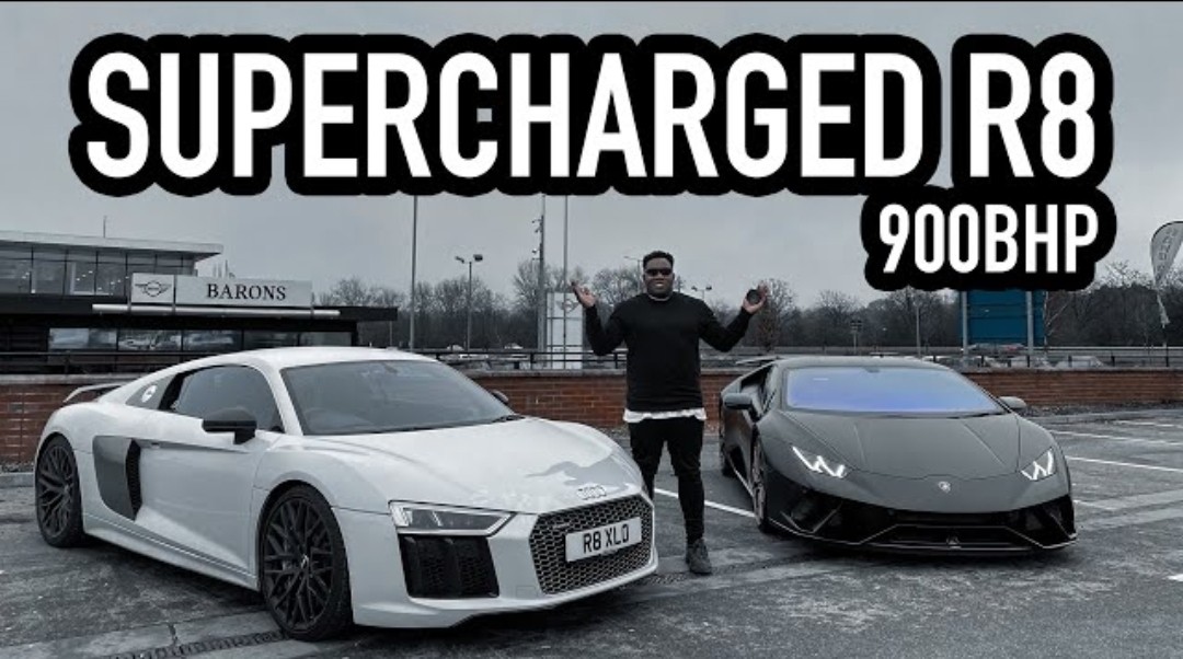 *900BHP* AUDI R8 V10 SUPERCHARGED - Turbo and Stance